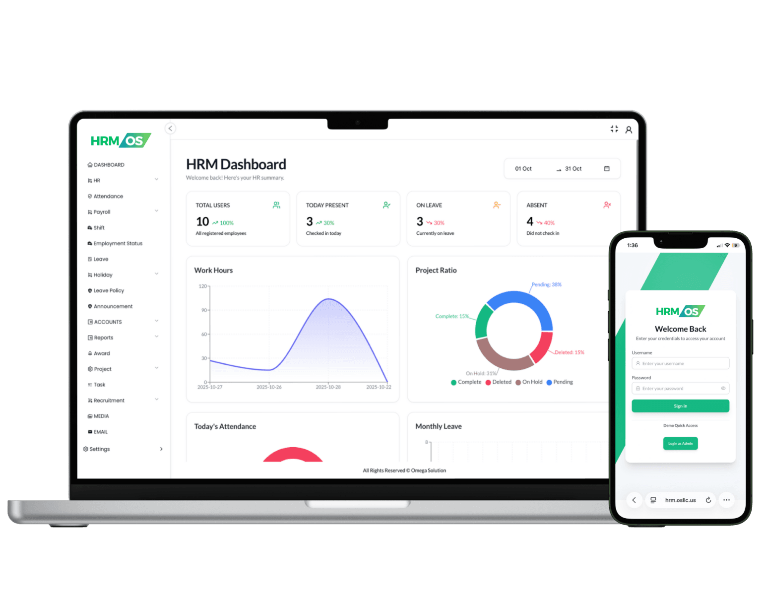 HRM OS is a complete HR management software